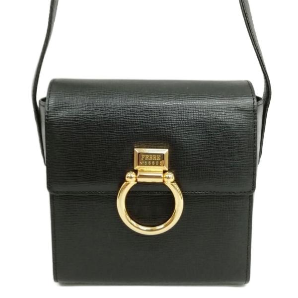 ジャンフランコフェレ GIANFRANCO FERRE ヴィンテージ ミニ ショルダーバッグ ゴールド金具 ブラック レディース【ブランド】ジャンフランコフェレ GIANFRANCO FERRE【実寸サイズ】ヨコ：約17cm　タテ：約18....
