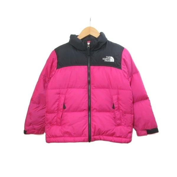 ザノースフェイス ヌプシ ジャケット ダウン キッズ 子供服 120cm アウトドアウェア ナイロン ジップアップ ロゴ刺? スタンドカラー【ブランド】ザノースフェイス THE NORTH FACE【表記サイズ】120cm【実寸サイズ】肩幅...
