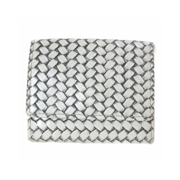 ヒロコハヤシ OTTICA オッティカ コンパクト 財布 小銭入れ コインケース 二つ折り レザー アイボリー ホワイト系 /X レディース【ブランド】ヒロコハヤシ HIROKO HAYASHI【実寸サイズ】ヨコ：9.5cm　タテ：8cm　...