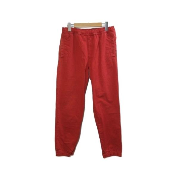 パム PAM Perks And Mini パークスアンドミニ ジョガーパンツ S 赤 レッド /X メンズ【ブランド】パム PAM【表記サイズ】S【実寸サイズ】ウエスト：72-84cm　もも幅：27cm　裾幅：15cm　股上：28.5cm...