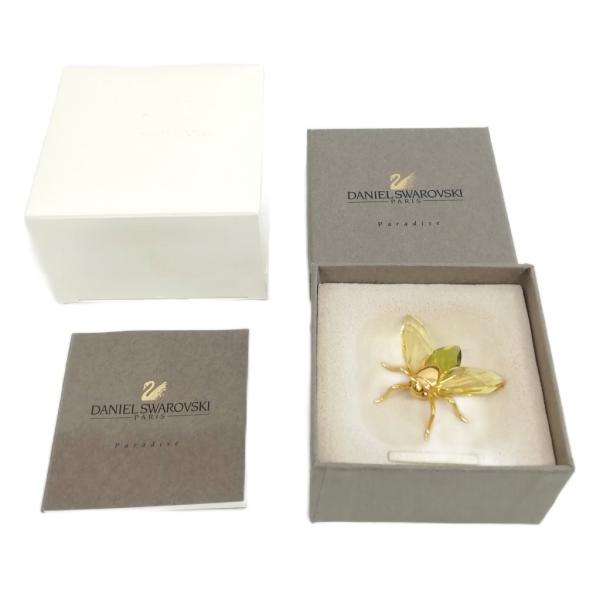 スワロフスキー SWAROVSKI ダニエルスワロフスキー 昆虫 ハエ オブジェ マグネット クリスタル 925 シルバー ゴールドカラー 【ブランド】スワロフスキー SWAROVSKI【実寸サイズ】約4cm×3.5cm　総重量/13.8g...