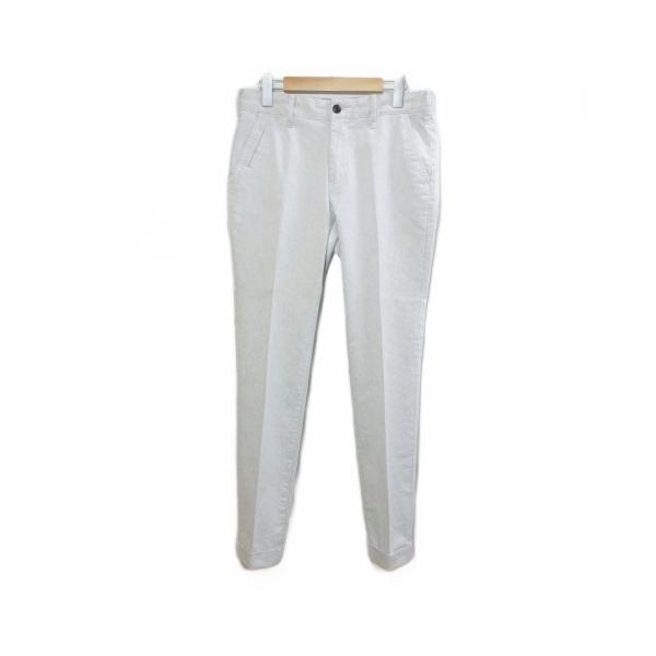 J.FERRY MEN ジェイフェリーテーパード パンツ ストレッチ ダブル仕上げ M ライトグレー系 /X メンズ【表記サイズ】M【実寸サイズ】ウエスト：78cm　もも幅：25cm　裾幅：16cm　股上：25cm　股下：73cm　　【素材...