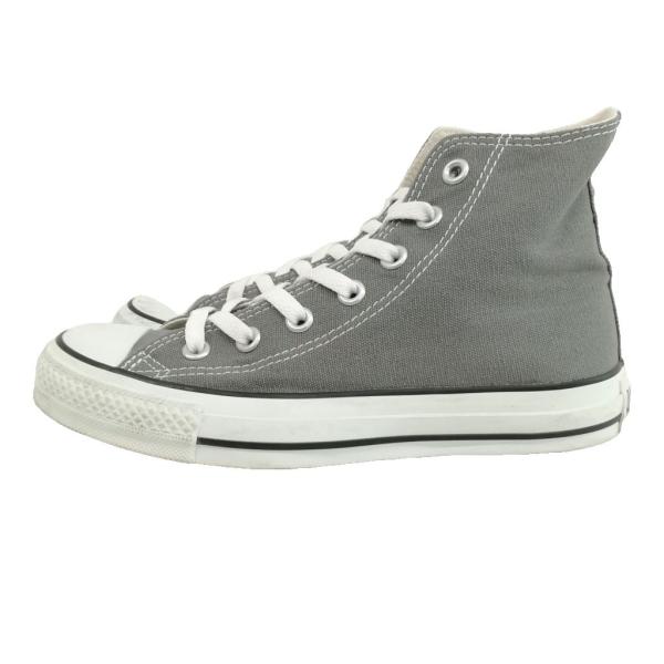 コンバース CONVERSE オールスター 1C988 ハイカット スニーカー キャンバス 23.5cm グレー 【ブランド】コンバース CONVERSE【表記サイズ】23.5cm【実寸サイズ】最大幅：9cm　アウトソール：26cm　　【素...