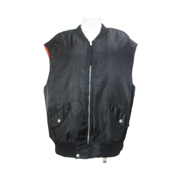 フレディ fredy レピ REPIT 22SS MA-1 ベスト 2-0330-1-24-002 中綿 ナイロン ジップアップ 38 M相当 黒 ブラック /X レディース【ブランド】フレディ fredy【表記サイズ】38(M相当)【実寸...