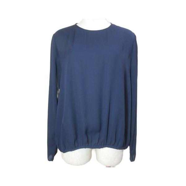 セオリーリュクス theory luxe 18SS EMY IDEAL ブラウス プルオーバー 長袖 38 M相当 紺 ネイビー /X レディース【ブランド】セオリーリュクス theory luxe【表記サイズ】38(M相当)【実寸サイズ】...