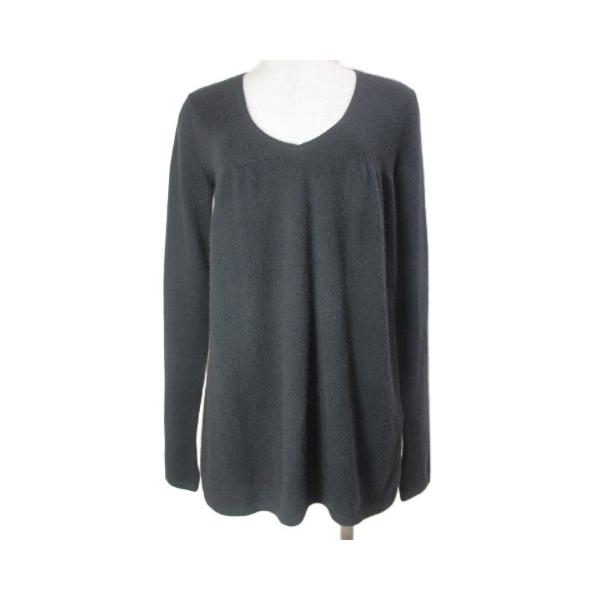 ヴィンス VINCE カシミヤニット セーター プルオーバー 長袖 Vネック 黒 ブラック /X レディース【ブランド】ヴィンス VINCE【表記サイズ】S【実寸サイズ】肩幅：34cm　身幅：39cm　着丈：64cm　袖丈：63cm　　【素...