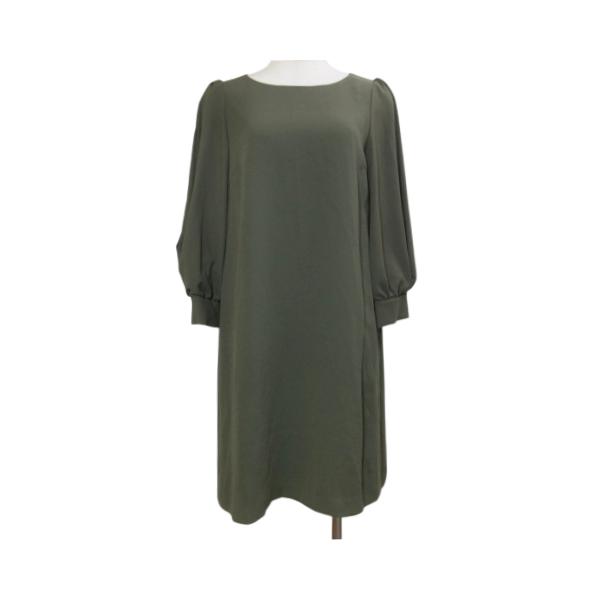 ジュエルチェンジズ Jewel Changes アローズ ワンピース ひざ丈 7分袖 スリットスリーブ 36 S相当 カーキ /X レディース【ブランド】ジュエルチェンジズ Jewel Changes アローズ【表記サイズ】36(S相当)【...