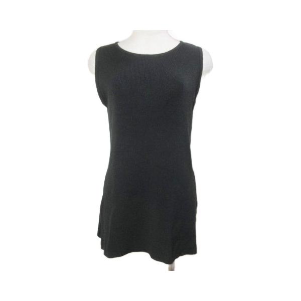 マックス&amp;コー MAX&amp;CO. active ニット ノースリーブ プルオーバー 薄手 S 黒 ブラック /X レディース【ブランド】マックス&amp;コー MAX&amp;CO.【表記サイズ】S【実寸サイズ】身幅：35cm...