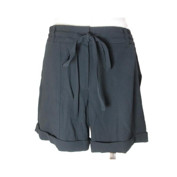 セオリー Theory ショートパンツ INTELLECT KALIE 小さいサイズ P 5〜7号相当 黒 ブラック /X レディース【ブランド】セオリー Theory【表記サイズ】P(5〜7号相当)【実寸サイズ】ウエスト：72cm　もも幅...