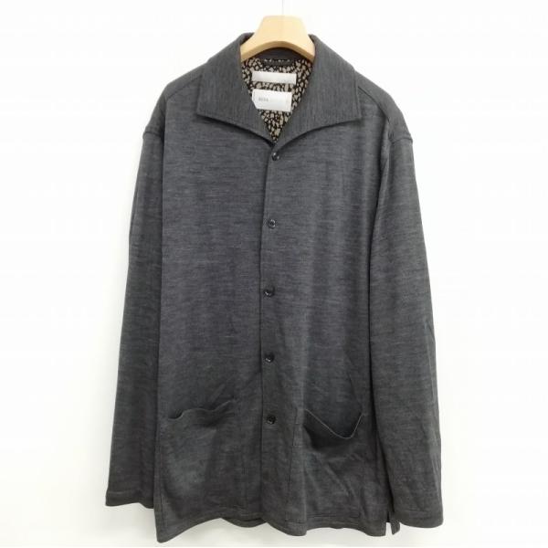 エストネーション ESTNATION 21SS REDA ACTIVE シャツ ジャケット カーディガン L チャコール メンズ【ブランド】エストネーション ESTNATION【表記サイズ】L【実寸サイズ】肩幅：49cm　身幅：59cm　着...