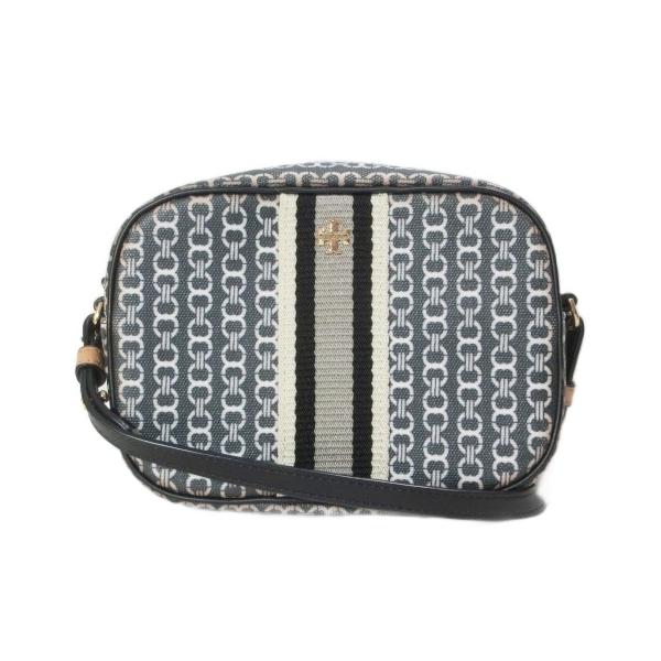 トリーバーチ TORY BURCH Gemini Link ショルダーバッグ ミニ PVC 斜め掛け 鞄 ブラック系 /X レディース【ブランド】トリーバーチ TORY BURCH【実寸サイズ】持ち手の長さ：-cm　ヨコ：18cm　タテ：1...