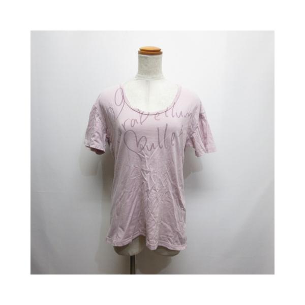 9mm Parabellum Bullet 半袖 Tシャツ カットソー コットン M ピンク 9ミリパラベラムバレット レディース【表記サイズ】M【実寸サイズ】身幅：49cm　着丈：60cm　ゆき丈：40cm　　【素材】綿100％【色】ピン...