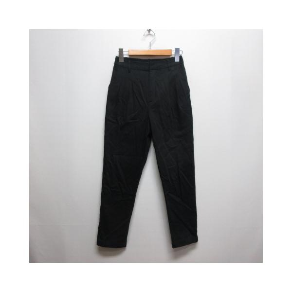 レプシィム ローリーズファーム LEPSIM LOWRYS FARM タック テーパード パンツ S 黒 ブラック ジッパーフライ バックゴム ストレッチ【ブランド】レプシィム ローリーズファーム LEPSIM LOWRYS FARM【表記...
