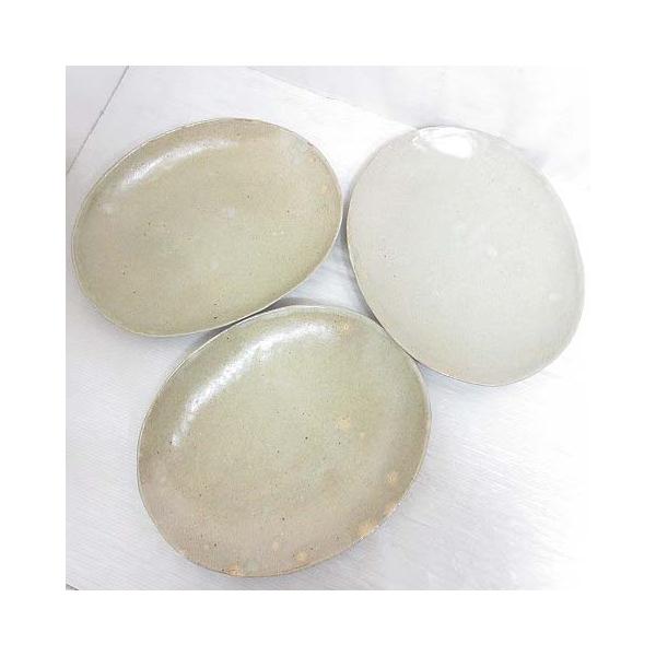 未使用品 ヨーガンレール JURGEN LEHL 楕円皿 大皿 3枚セット プレート 食器 約30cm 【ブランド】ヨーガンレール JURGEN LEHL【実寸サイズ】W約30cm　H約3.5cm　※個体差あり　【状態】タグはありませんが、...