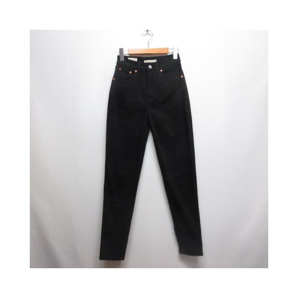 リーバイスプレミアム Levis PReMIUM ハイライズ BORROWED FROM THE BOYS デニム パンツ 24 黒 ブラック ストレッチ ジッパーフライ レディース【ブランド】リーバイスプレミアム Levis PReMIU...