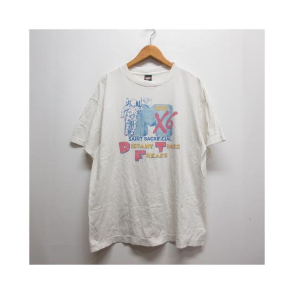 セントマイケル SAINTMICHAEL 25SS SW_SS TEE ASTRO 半袖 Tシャツ M ホワイト 白 SM-HR8-0000-C21 ヴィンテージ加工 日本製 ☆AA★ メンズ【ブランド】セントマイケル SAINTMICHA...