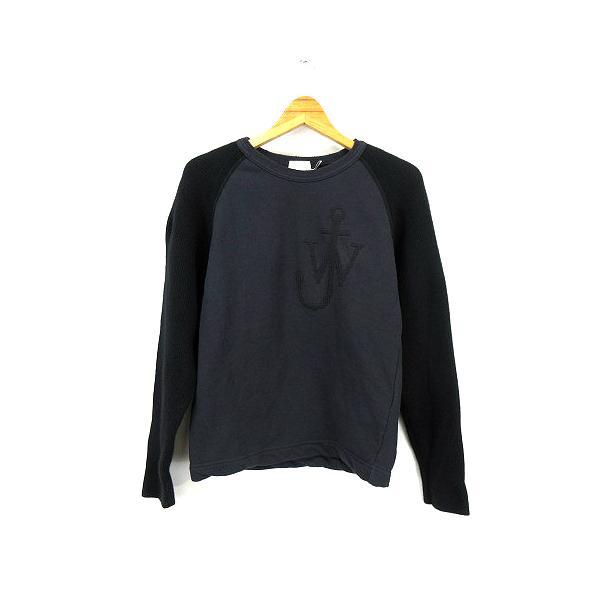 モンクレール MONCLER JW ANDERSON マグリア スウェット 黒 紺 ネイビー系 XS ☆AA★ メンズ【ブランド】モンクレール MONCLER【表記サイズ】XS【実寸サイズ】身幅：46cm　着丈：60cm　ゆき丈：約87cm...