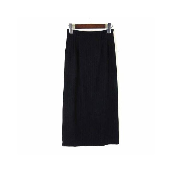 ジェラールダレル GERARD DAREL スカート タイト ロングスカート ストライプ柄 ウール ステッチ タック S 7 黒 ブラック グレー レディース【ブランド】ジェラールダレル GERARD DAREL【表記サイズ】7※Sサイズ相...