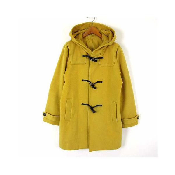 クロッシー CLOSSHI コート ダッフルコート メルトン ウールライク トグルボタン フード LL マスタードイエロー 大きいサイズ レディース【ブランド】クロッシー CLOSSHI【表記サイズ】LLバスト93-101、身長154-16...