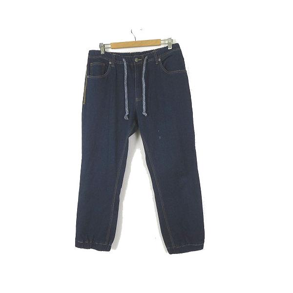 ビームスライツ BEAMS Lights HARRY TOIT 山下マヌー 別注 インディゴ ジョガーパンツ イージー ジーンズ XL 大きいサイズ レア 希少【ブランド】ビームスライツ BEAMS Lights【表記サイズ】XL※実寸サイ...
