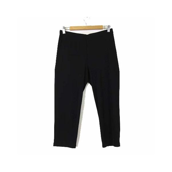 未使用品 ケイコキシ KEIKO KISHI by nosh パンツ スラックス クロップド イージーパンツ とろみ ストレッチ M 2 黒 ブラック 美品【ブランド】ケイコキシ KEIKO KISHI by nosh【表記サイズ】2 (M...