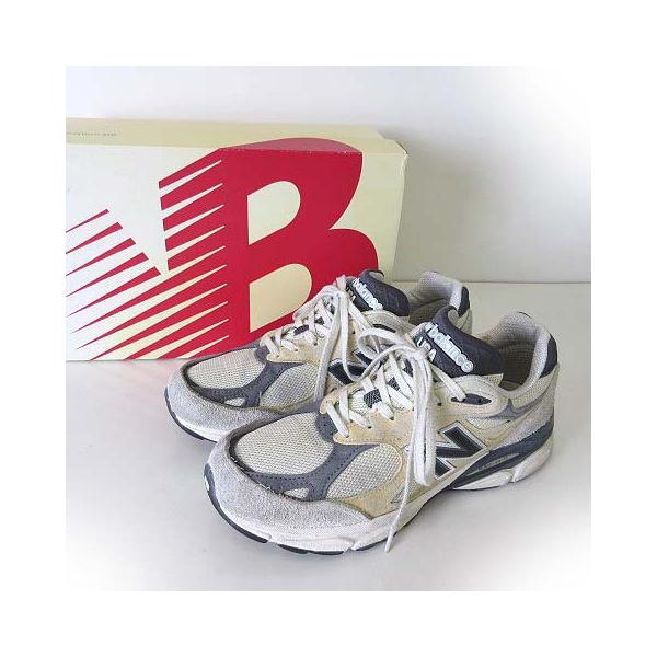 ニューバランス NEW BALANCE USA製 TEDDY SANTIS MOONBEAM スニーカー シューズ M990AD3 くつ 靴 26.0cm ベージュ グレー US 8【ブランド】ニューバランス NEW BALANCE【表記サ...