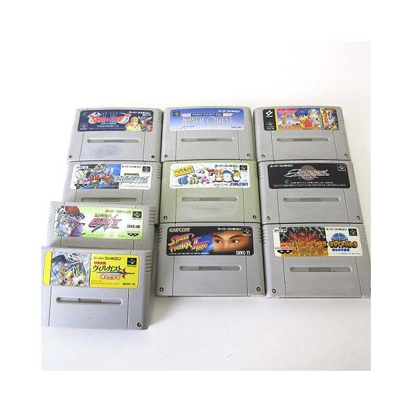 ジャンク スーパーファミコン ソフト 10個 セット ドラクエ 1 2 ファイナルファンタジー USA ストリートファイター2 がんばれゴエモン【実寸サイズ】約9×13cm　【色】画像参照【仕様】ドラクエ 1 2、ファイナルファンタジー U...