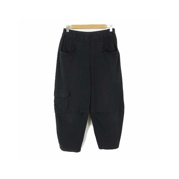 イム センソユニコ i＋mu Senso Unico パンツ ワイド スラックス スウエット ストレッチ M 38 黒 ブラック レディース【ブランド】イム センソユニコ i＋mu Senso Unico【表記サイズ】38 (Mサイズ)【実...