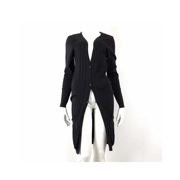 アルベルタ フェレッティ ALBERTA FERRETTI ニット カーディガン ロングカーディガン コットン 長袖 S 4 黒 ブラック レディース【ブランド】アルベルタ フェレッティ ALBERTA FERRETTI【表記サイズ】USA...