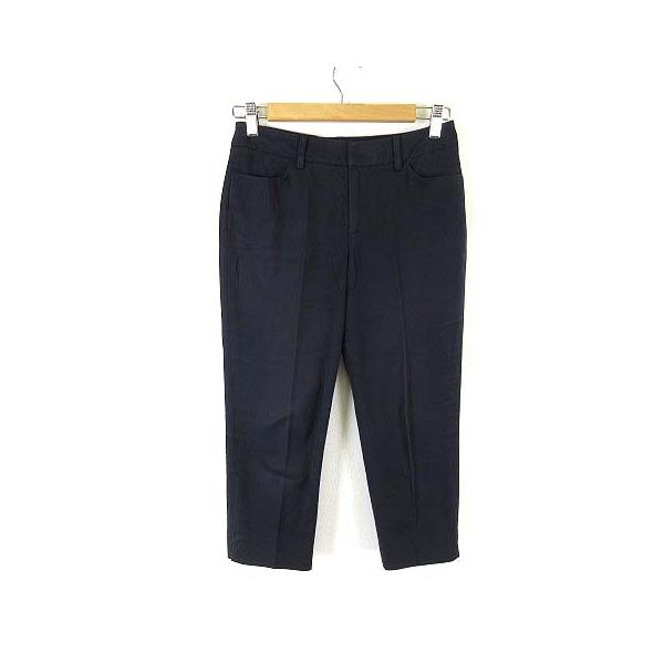 クリアインプレッション CLEAR IMPRESSION パンツ テーパードパンツ クロップド センタープレス コットン ストレッチ S 1 紺 ネイビー【ブランド】クリアインプレッション CLEAR IMPRESSION【表記サイズ】1※...