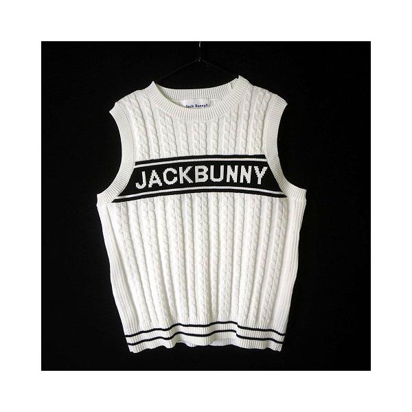 パーリーゲイツ PEARLY GATES ジャックバニー Jack Bunny ゴルフ ケーブル ニット べスト ロゴ 130cm 白 ホワイト 黒 ブラック 正規品 美品【ブランド】パーリーゲイツ PEARLY GATES【表記サイズ】1...