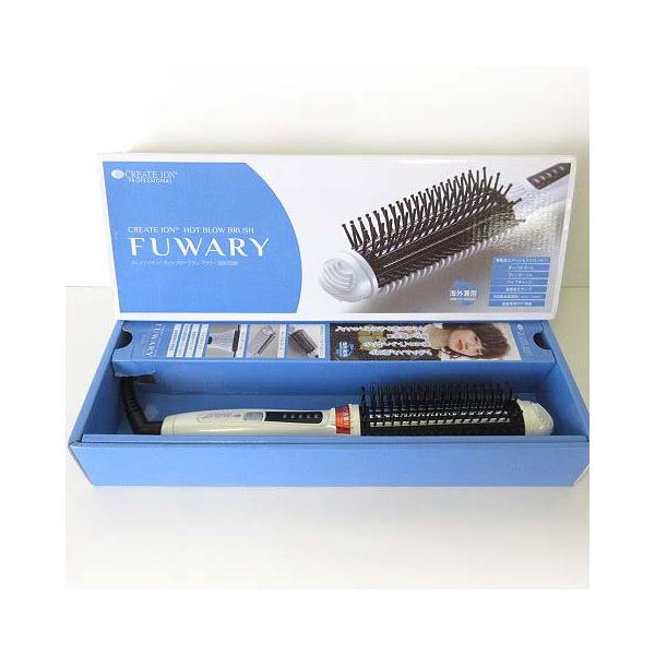 未使用品 クレイツイオン CREATE ION ヘアアイロン ホットブローブラシ フワリー FUWARY ブラシ型 海外兼用 美品 レディース【実寸サイズ】全長 約30cm　【色】白 ホワイト【状態】◆箱入り未使用の商品になります。　　◆個...
