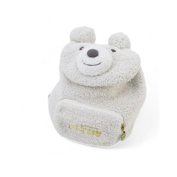 ジェラートピケ ベイビー&amp;キッズ gelato pique Baby＆Kids リュックサック ベアー くま ロゴステッチ ホワイト 白系 キッズ【ブランド】ジェラートピケ ベイビー&amp;キッズ gelato pique Bab...