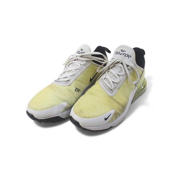 ナイキ NIKE GOLF ゴルフ CK6483-102 エアマックス 270G スパイクレスゴルフシューズ ホワイト系 24.5cm  レディース【ブランド】ナイキ NIKE【表記サイズ】24.5cm【実寸サイズ】最大幅：10cm　アウト...