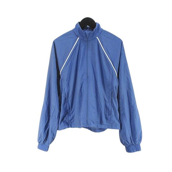 ルルレモン lululemon スポーツウェア ヨガ アクティブウェア LW3HO9S トレイン ライトウェイト ジャケット 0 ブルー ジップアップ ロゴ プリント レディース【ブランド】ルルレモン lululemon【表記サイズ】0【実...