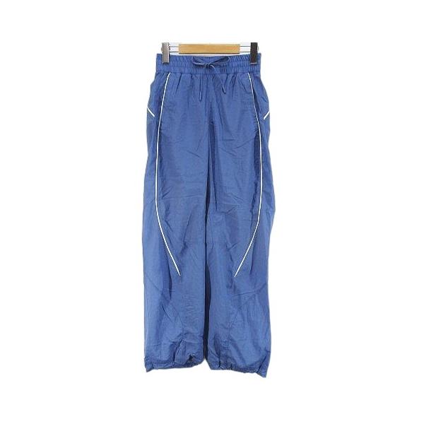 ルルレモン lululemon スポーツウェア ヨガ アクティブウェア LW5GOAA License to Train ジョガーパンツ ロング丈 XS 青系 ブルー ウエストゴム ロゴ プリント【ブランド】ルルレモン lululemon【...