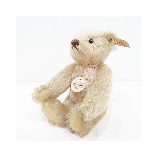 シュタイフ社 steiff社 3000体限定テディベア ベビーマサコ baby masako その他【実寸サイズ】ヨコ：10cm　タテ：17cm　　【色】（画像参照）【状態】色ヤケ等 使用感あります。画像をご確認の上お買い上げ下さい。　　古...