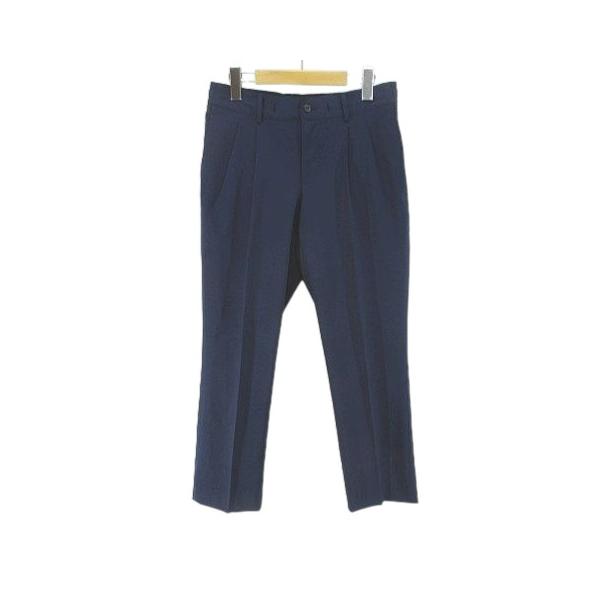 ザ・スーツカンパニー THE SUIT COMPANY ロング丈 テーパードパンツ スラックス ジップフライ SS 紺系 ネイビー 無地 メンズ【ブランド】ザ・スーツカンパニー THE SUIT COMPANY【表記サイズ】SS【実寸サイズ...