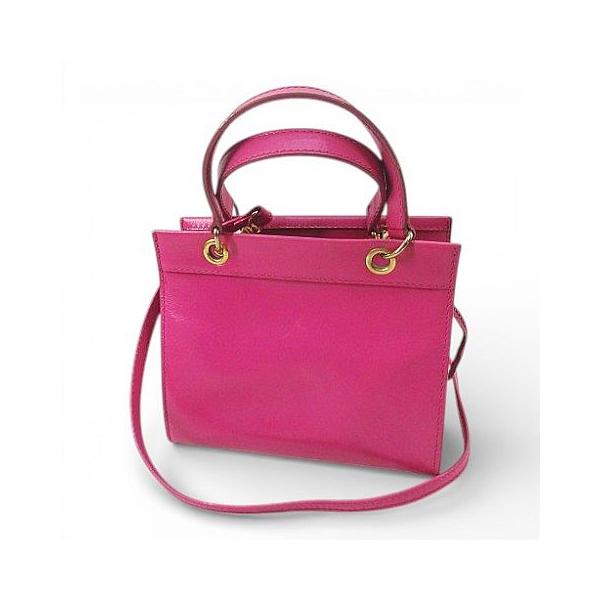 セリーヌ CELINE ミニハンドショルダーバッグ クロスボディ 斜めがけ ゴールド金具 ピンク レザー  レディース【ブランド】セリーヌ CELINE【実寸サイズ】持ち手の長さ：18cm　ヨコ：15.5cm　タテ：13cm　マチ：8cm　...