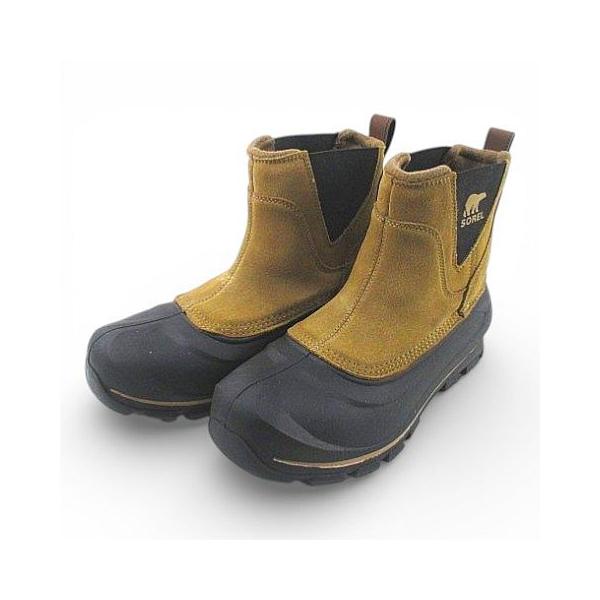 ソレル SOREL NM2738 BUXTON PULL ON バクストンプルオン スノーブーツ 防水 257 DELTA SRL098 27.0cm ベージュ スエード  メンズ【ブランド】ソレル SOREL【表記サイズ】27.0cm【実...