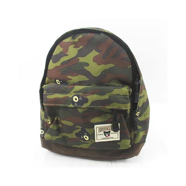 ミキハウス ダブルビー ダブルB MIKIHOUSE DOUBLE.B バックパック リュックサック 迷彩 カモ クロクマ カーキ キッズ【ブランド】ミキハウス ダブルビー ダブルB MIKIHOUSE DOUBLE.B【実寸サイズ】ヨコ：...