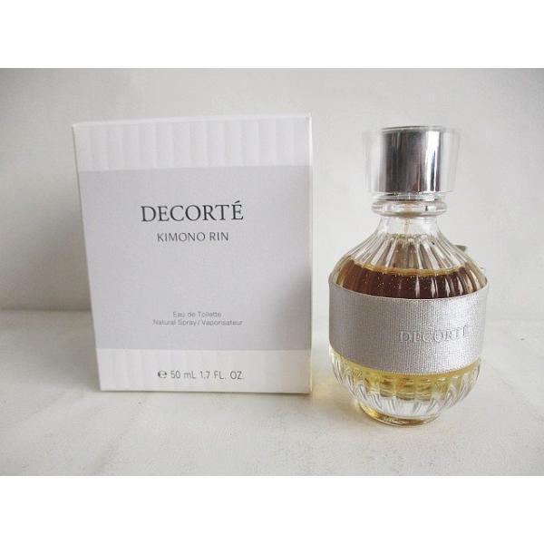 コスメデコルテ DECORT? キモノ リン KIMONO オードトワレ 香水 50ml 【表記サイズ】50ml【実寸サイズ】※残量は画像参照　【色】（画像参照）【状態】※残量は画像参照【付属品】箱(スレ/キズにより発送用とご理解下さい)【...