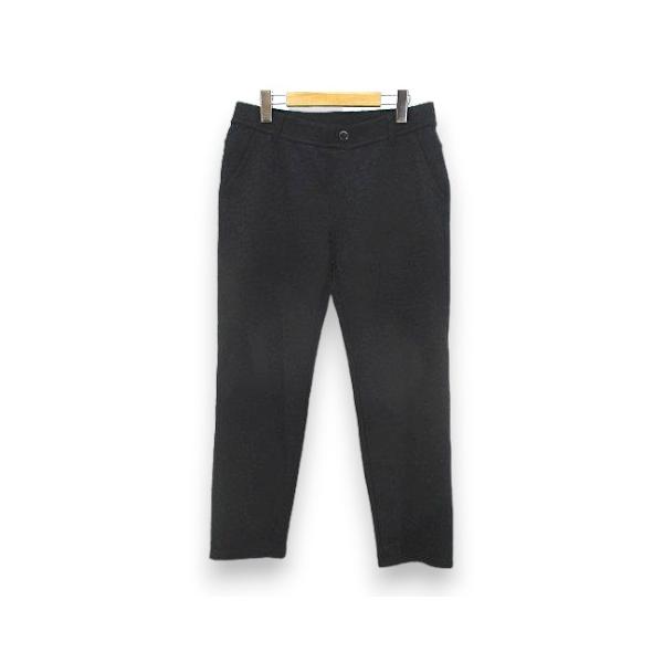 未使用品 ローズペッシュ Rose Peche ロング丈 スリムパンツ LL 黒系 ブラック 花柄 総レース ウエストゴム ストレッチ タグ付 レディース【表記サイズ】LLウエスト 77-85cm【実寸サイズ】ウエスト：77cm　もも幅：2...