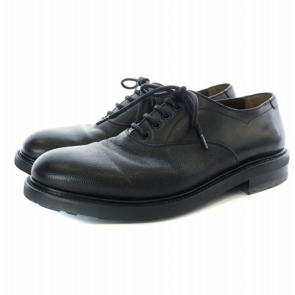 Salvatore Ferragamo TRAMEZZA ドレスシューズ ビジネスシューズ プレーントゥ レースアップ レザー 11EEE 29cm 黒 ブラック【ブランド】サルヴァトーレフェラガモ Salvatore Ferragamo【...