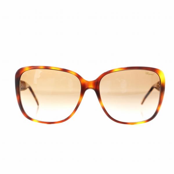 ショパール chopard サングラス 58□16 茶 ブラウン SCH 184S /AN17 レディース【ブランド】ショパール chopard【表記サイズ】58□16【実寸サイズ】レンズの大きさ：約5×5.5cm　フレーム：約13.5cm...