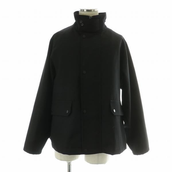 未使用品 エディフィス EDIFICE 24AW CONFFECT EDIFICE 2Layer Blouson 2レイヤージャケット スタンドカラー アウター ショート丈 L 黒【ブランド】エディフィス EDIFICE【表記サイズ】L【実...