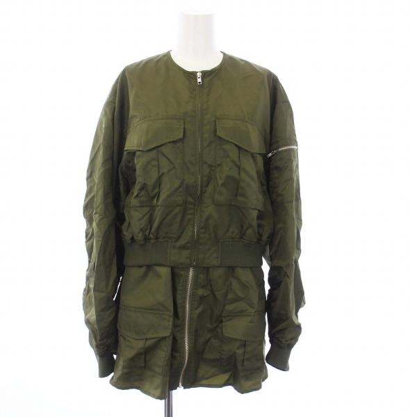 アメリヴィンテージ Ameri VINTAGE 24SS MODERN MILITARY SET JACKET ミリタリージャケット ビスチェ カットソー M カーキ【ブランド】アメリヴィンテージ Ameri VINTAGE【表記サイズ】M...