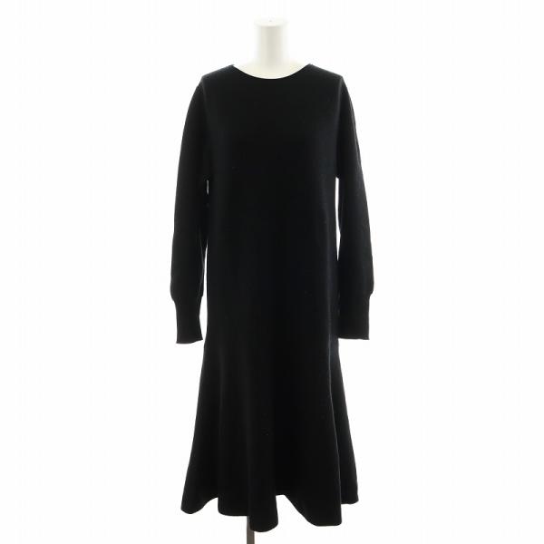 イエナ IENA 23AW ニットフレアワンピース ロング丈 長袖 黒 ブラック 23040900352030 /AN39 レディース【ブランド】イエナ IENA【表記サイズ】サイズ表記なし(実寸サイズをご参考ください。)【実寸サイズ】肩幅...