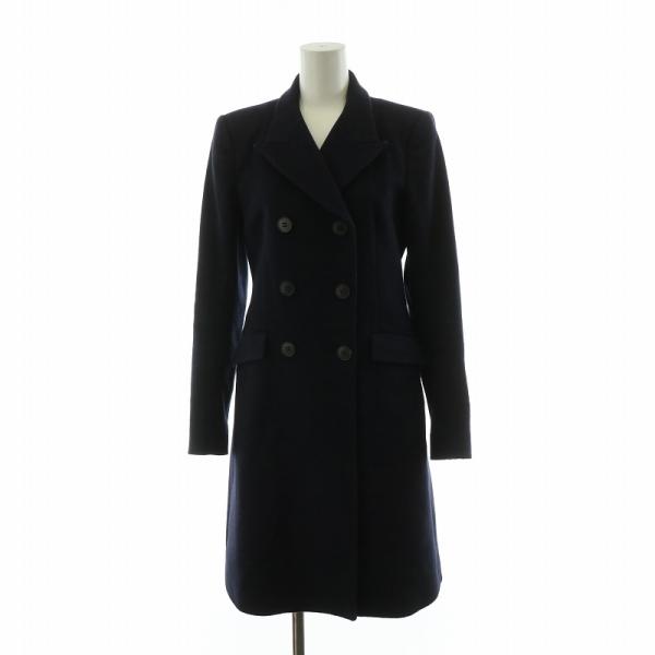 セオリー Theory コート ダブル アウター ロング 3B S 紺 ネイビー /NQ レディース【ブランド】セオリー Theory【表記サイズ】S【実寸サイズ】肩幅：約37cm　身幅：約40cm　袖丈：約57cm　着丈：約96cm　　【...