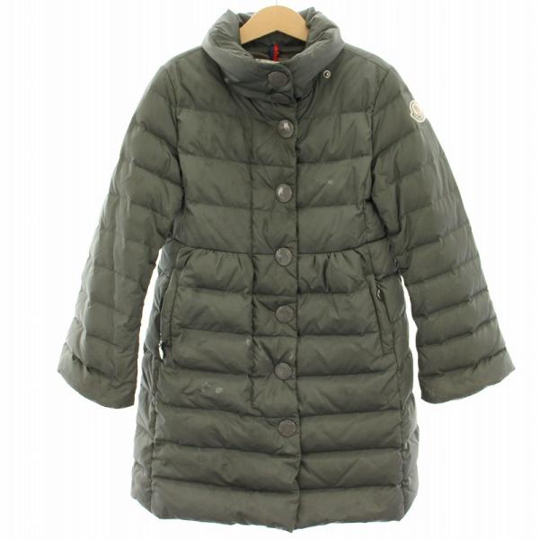 モンクレール MONCLER ダウンコート アウター アニメタグ 128cm カーキ 920-052-DSE95-01 /YT キッズ【ブランド】モンクレール MONCLER【表記サイズ】128cm【実寸サイズ】肩幅：約32cm　身幅：約3...